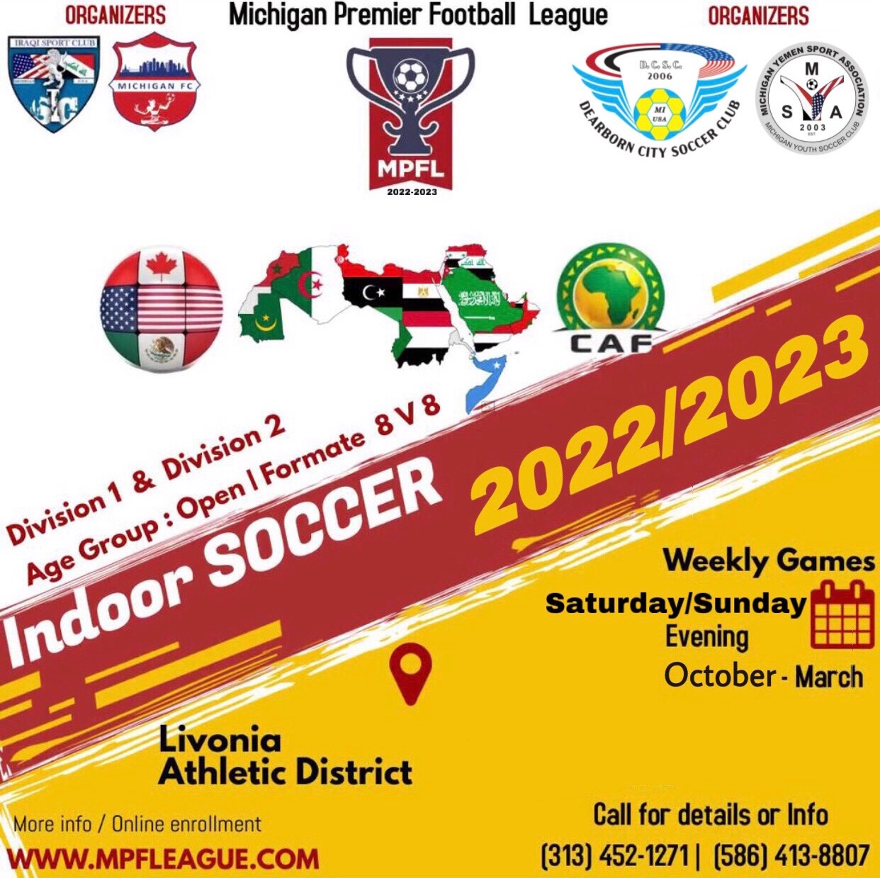 Michigan United Soccer League | Home